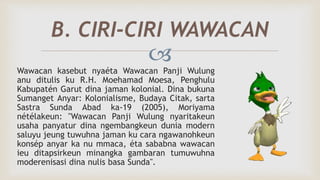 Wawacan Bahasa Sunda | PPTX
