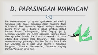 Wawacan Bahasa Sunda | PPTX