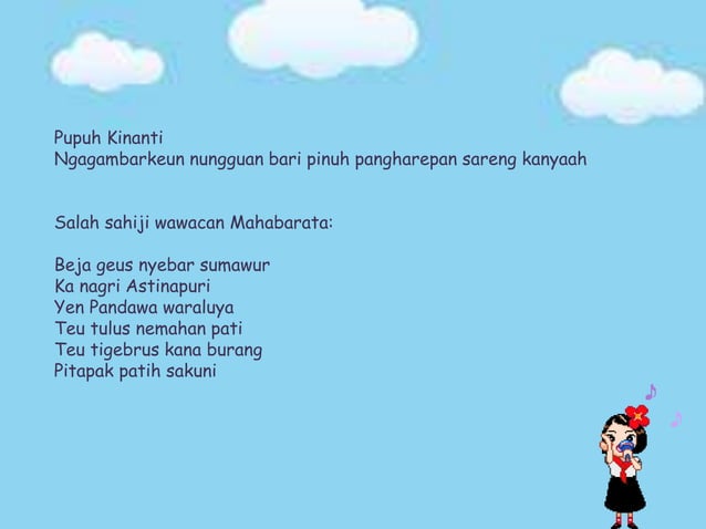 Bahasa Sunda - Wawacan Mahabarata | PPTX