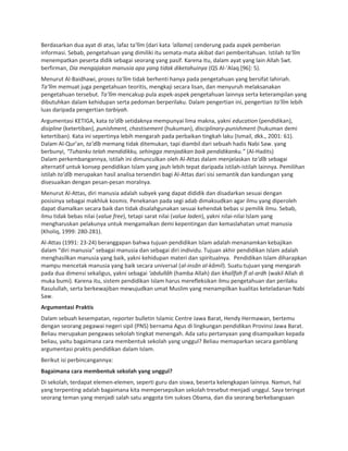 perspektif pendidikan dalam islam antara teori dan praktik | PDF