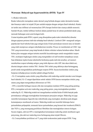 Wawasan delayed type hypersensitivity | DOCX