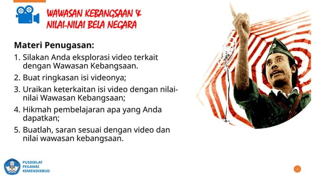 Wawasan kebangsaan dan nilai-nilai bela negara | PPTX