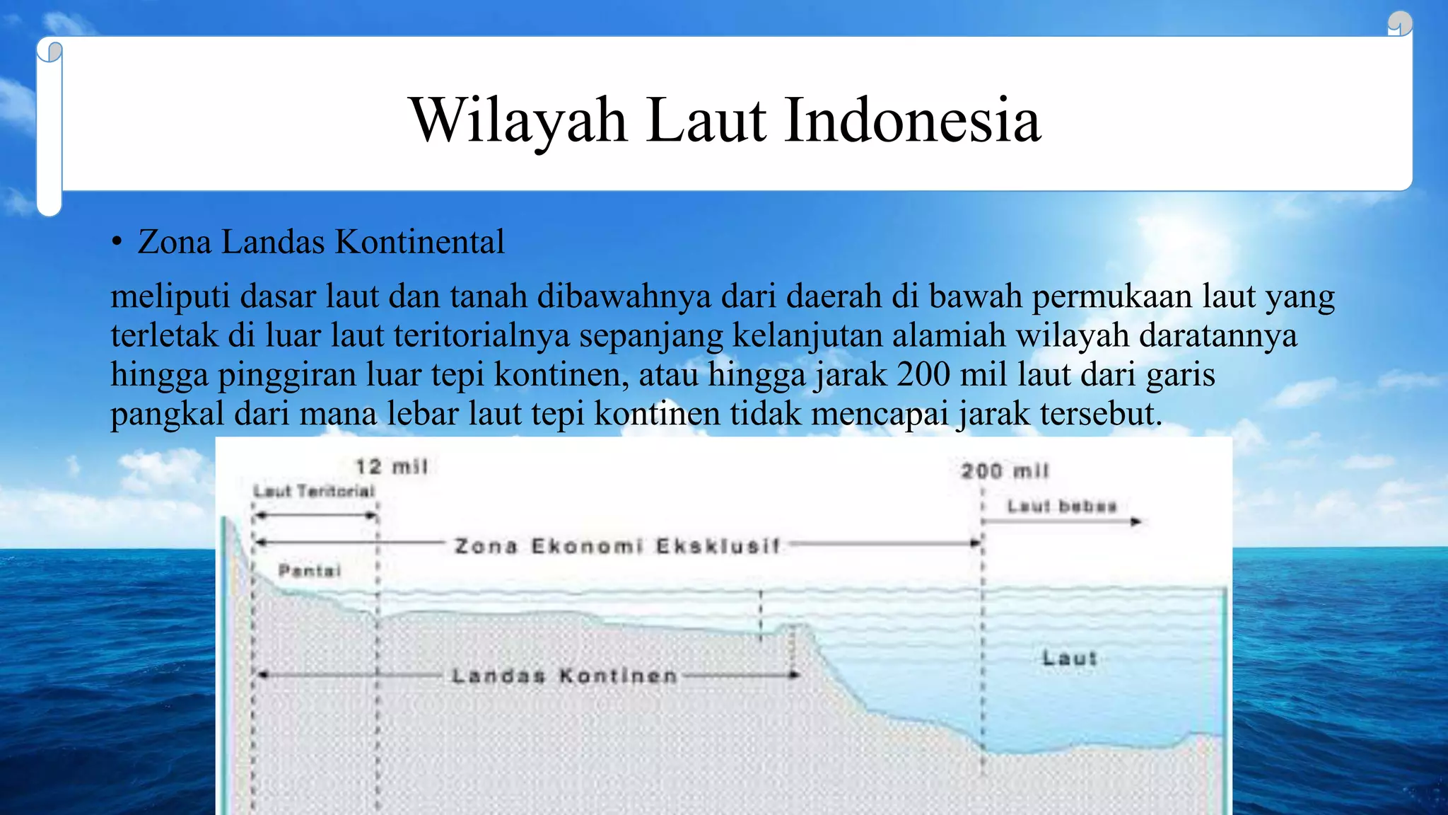 WAWASAN NASIONAL INDONESIA WILAYAH LAUT | PPT