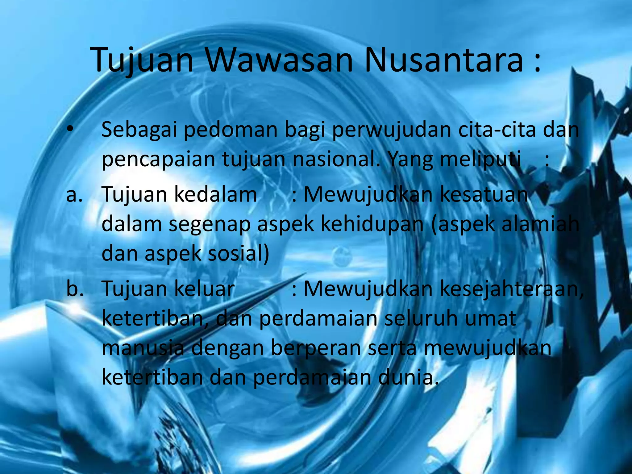 Wawasan nusantara | PPTX