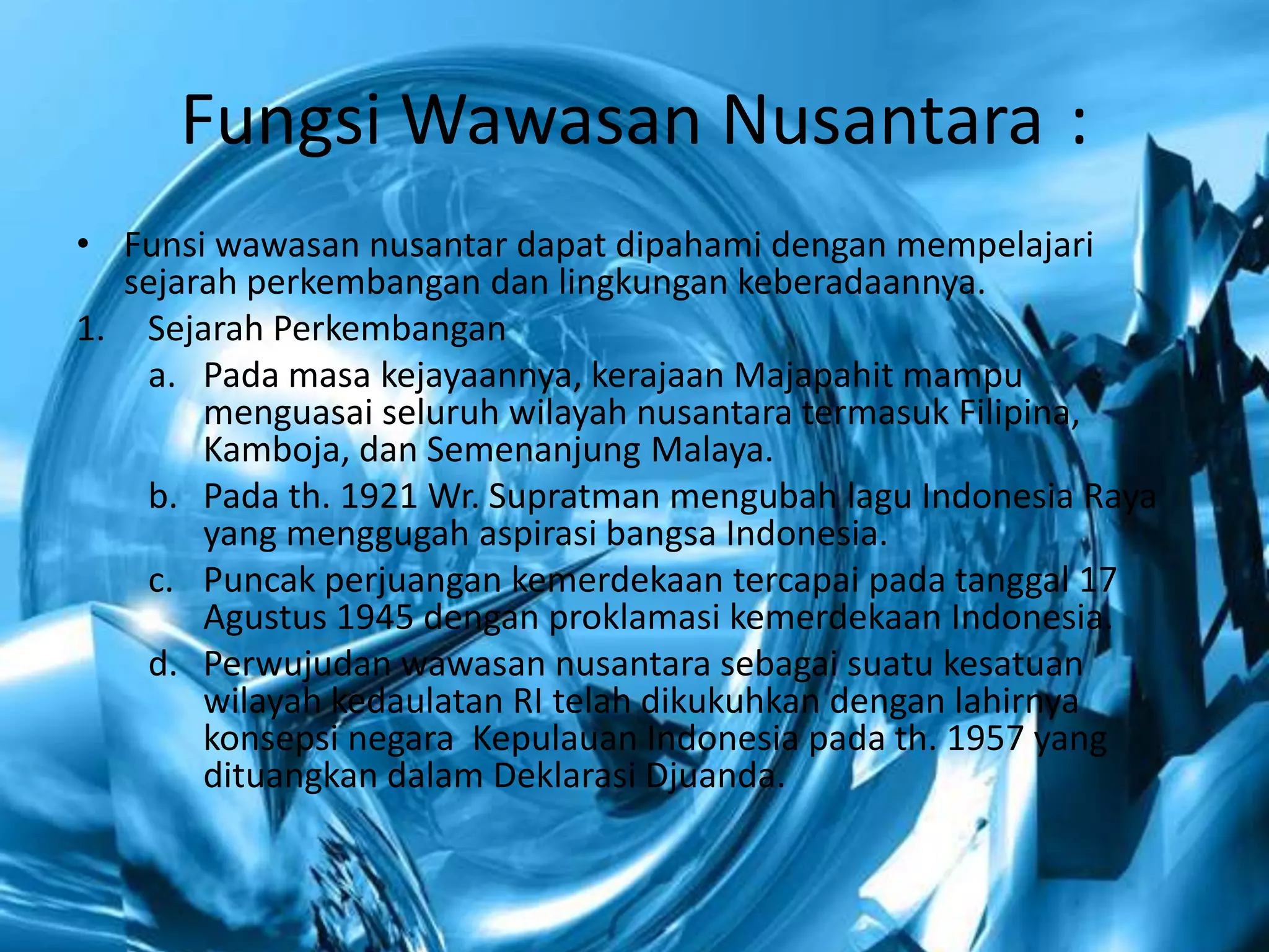 Wawasan nusantara | PPTX
