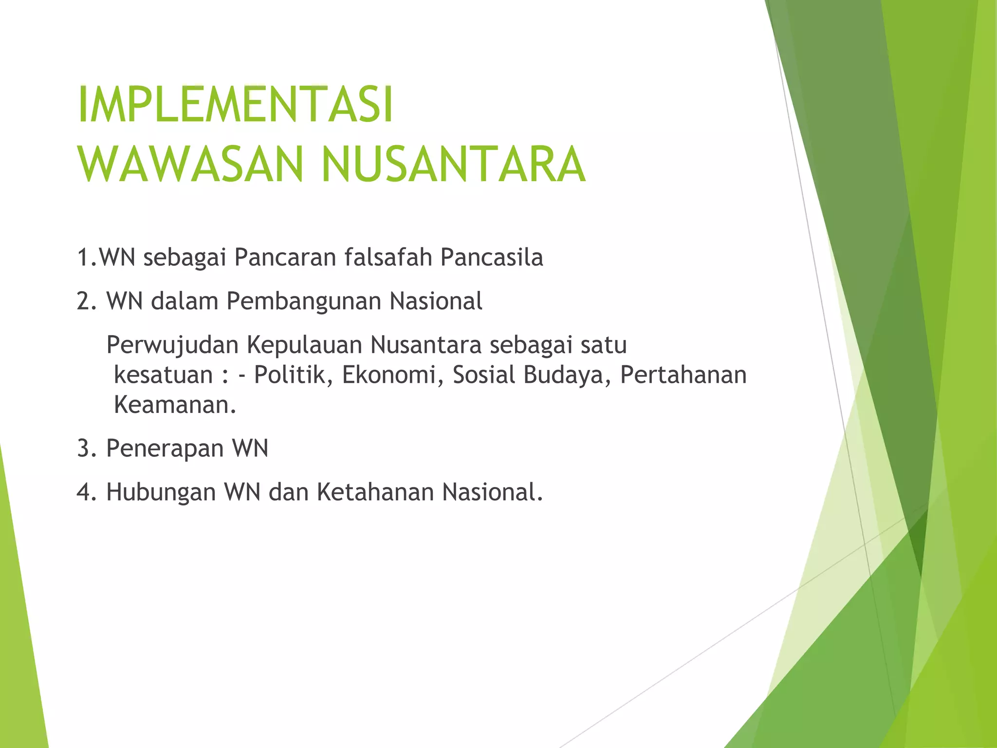 Wawasan nusantara | PPT