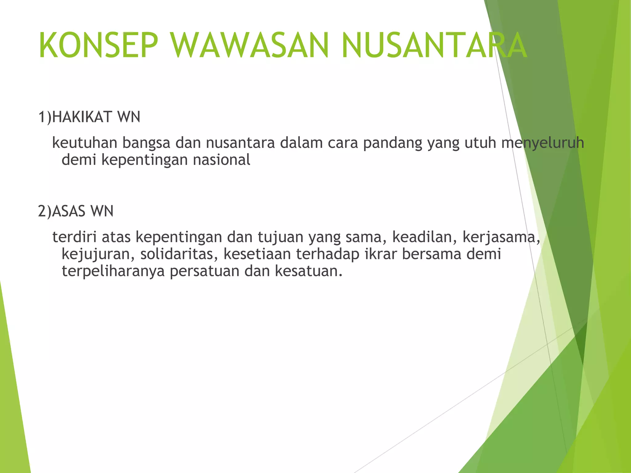 Wawasan nusantara | PPT