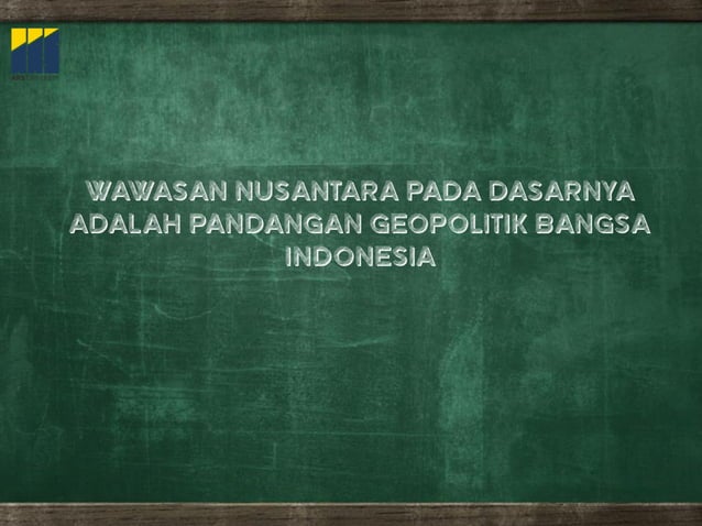 Wawasan Nusantara | PPT