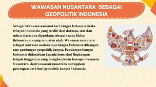 WAWASAN NUSANTARA SEBAGAI GEOPOLITIK INDONESIA.pptx