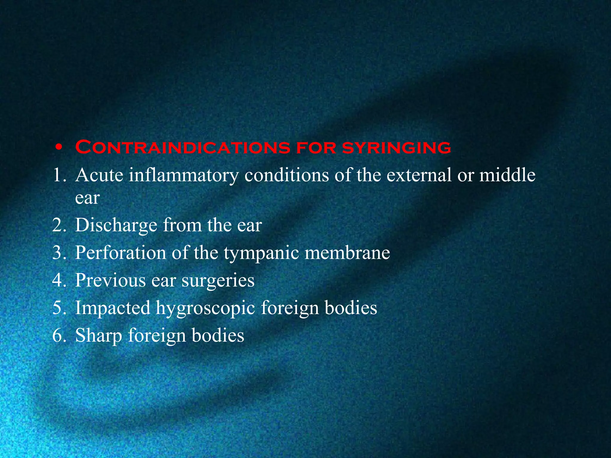 Ear Wax and syringing | PPT