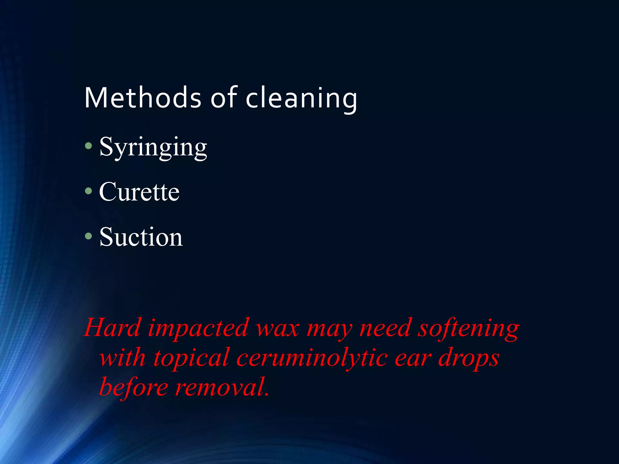Wax and Foreign body ear | PPTX