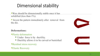 Different types of Waxes used in Dentistry | PPT