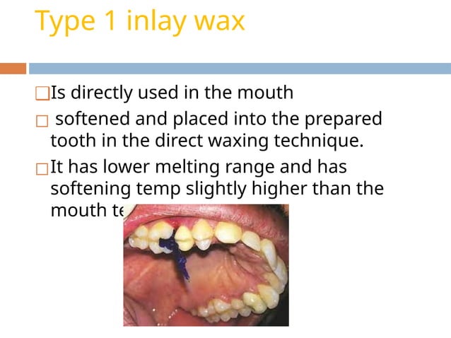 waxes in dentistry in proshtodontics.pptx