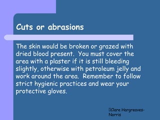 Waxing contra-indications | PPT