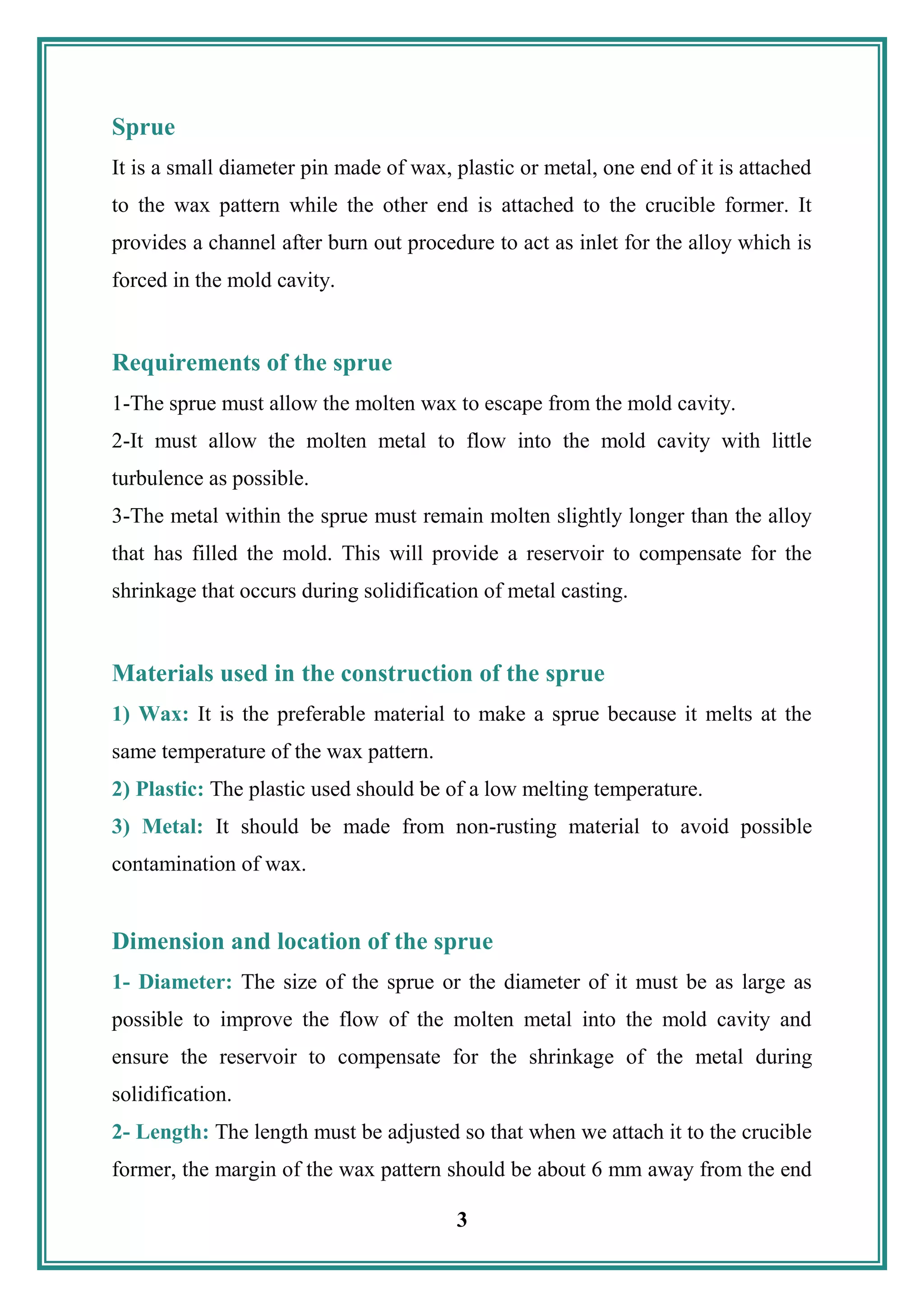 Wax modeling | PDF