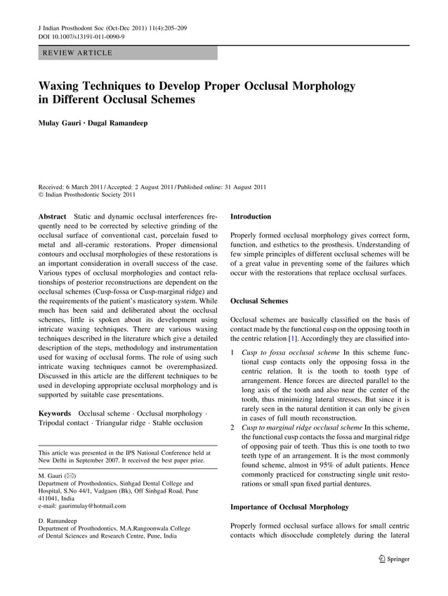 Wax Patternpdf