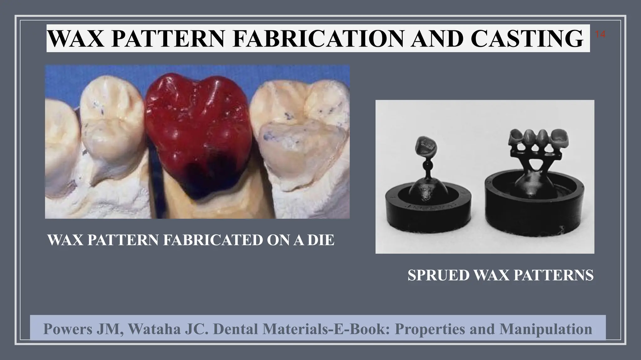 wax pattern, Esthetic and Occlusal Considerations | PPTX