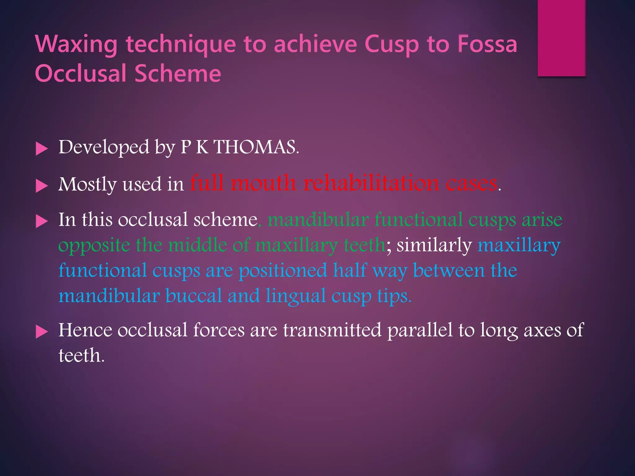 Wax patterns fabrication for fixed partial dentures | PPTX