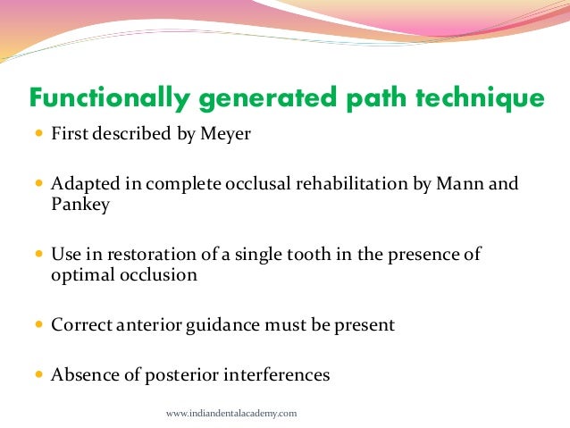 Wax patterns in fpd/ dentistry course in india