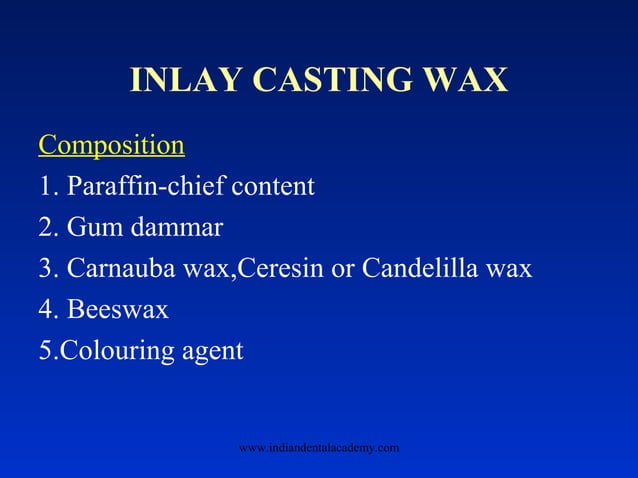 Wax patterns in fpd/ dental crown & bridge courses | PPT | Free Download