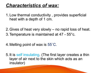 Wax therapy | PPT