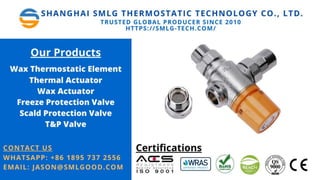 Wax thermostatic valve element type price thermal system wire design | PPT