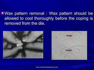 Waxup and investing / dental courses | PPT