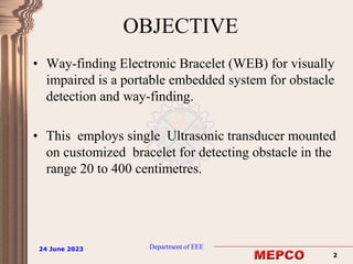 WAY-FINDING ELECTRONIC BRACELET | PPT | Wearable Technology | Consumer Electronics