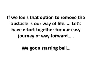 Way forward.... | PPT