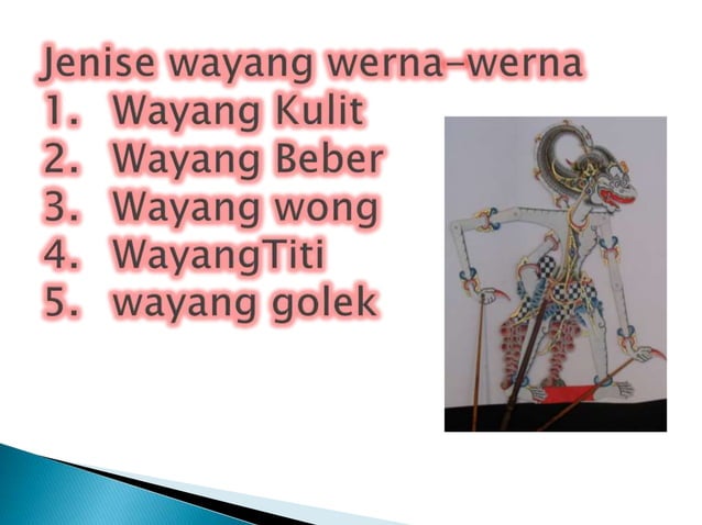 Wayang | PPT