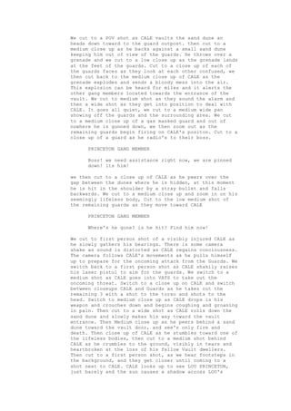 Way back home script | DOCX