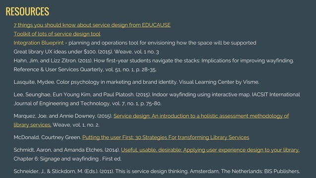Wayfinding a tale of two libraries and their methods for understanding ...