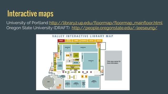 Wayfinding a tale of two libraries and their methods for understanding library navigation | PPT