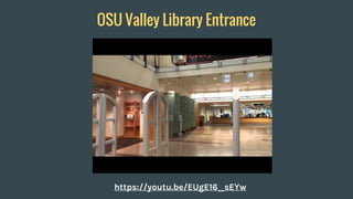 Wayfinding a tale of two libraries and their methods for understanding ...