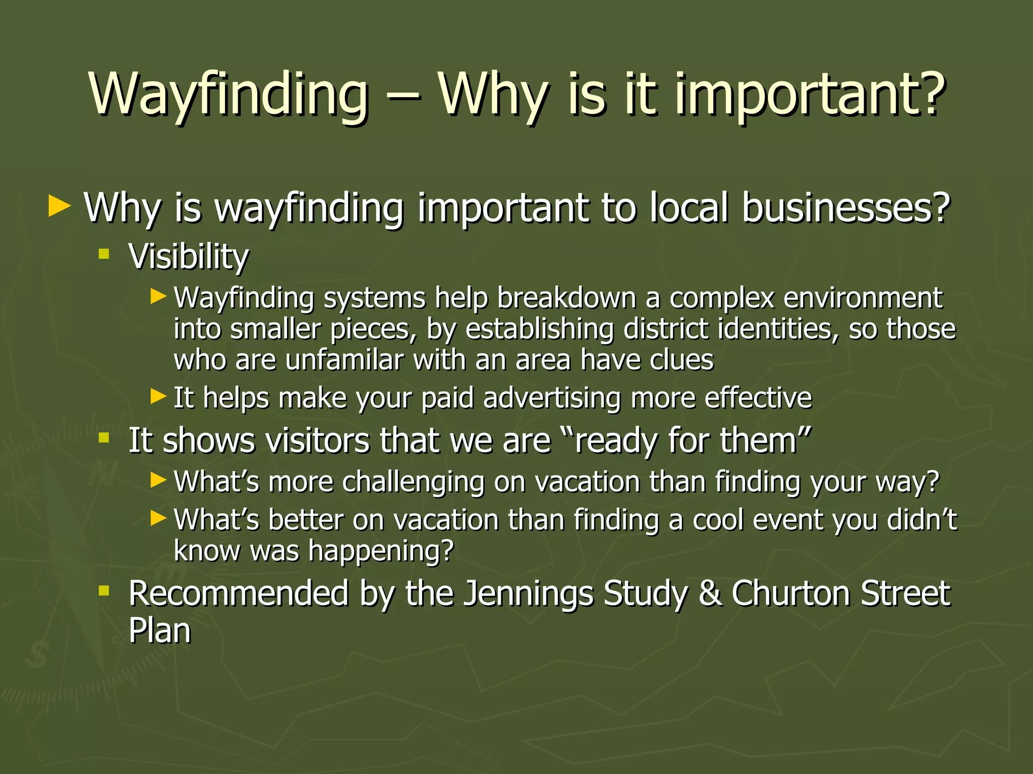 Wayfinding In Hillsborough | PPT