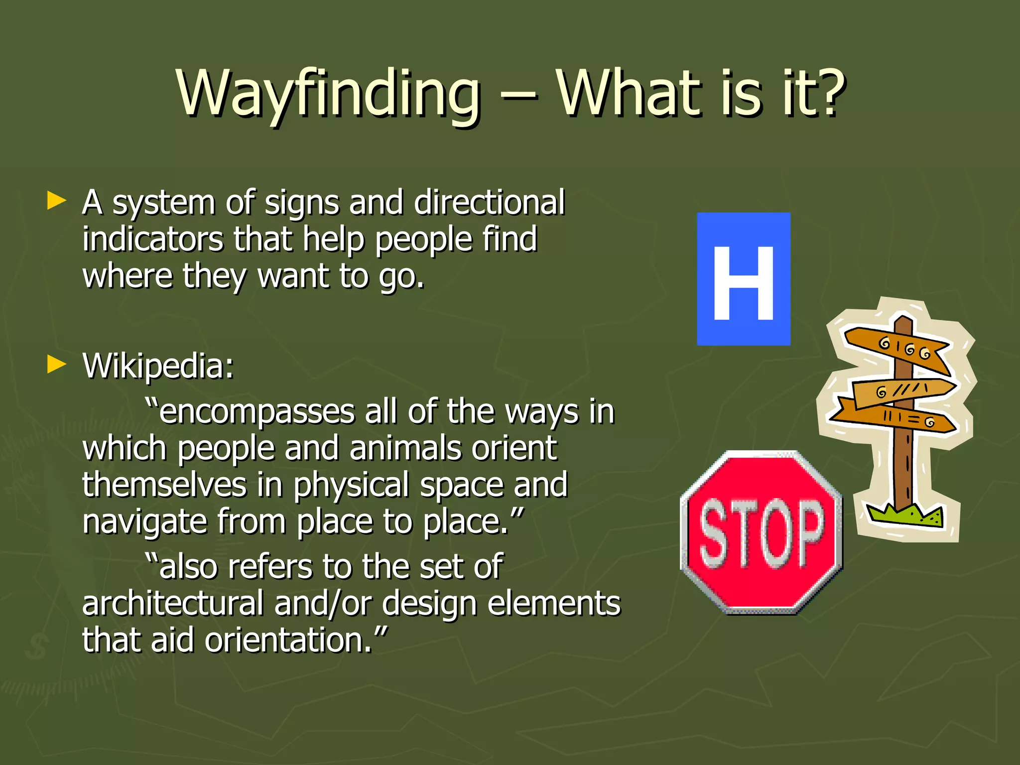 Wayfinding In Hillsborough | PPT