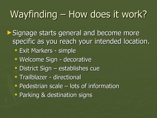 Wayfinding In Hillsborough | PPT