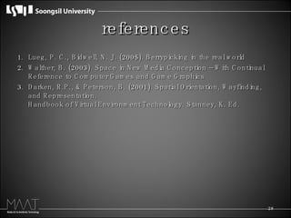wayfinding as a restrictive information behaviorin computer game space ...