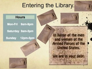 Wayfinding in Library Signage | PPTX