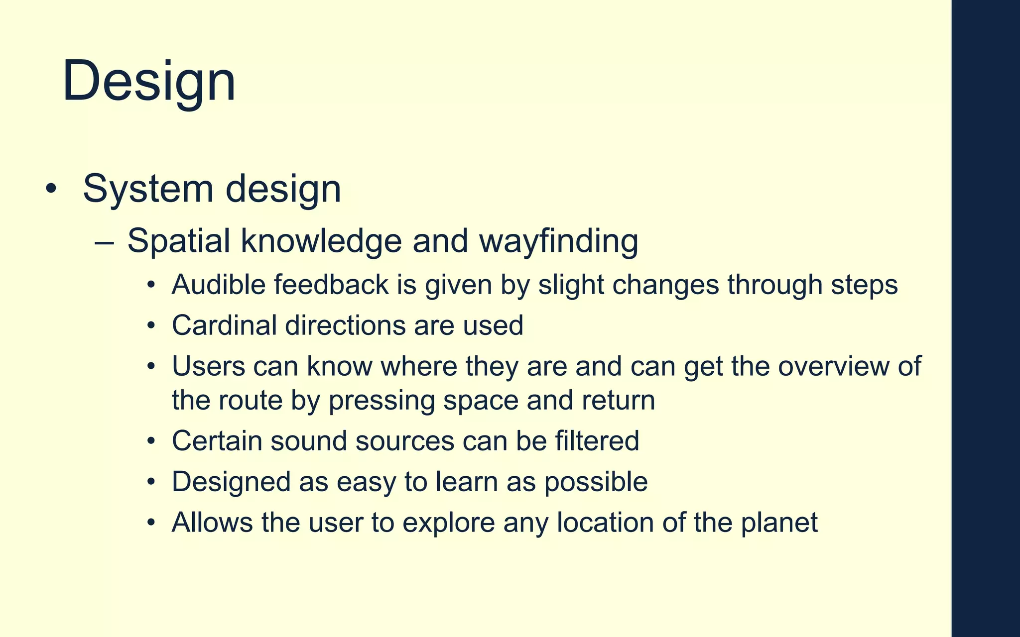 Wayfinding Without Visual Cues Pptx Digital Audio Computer Software And Applications