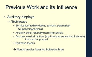 Wayfinding without visual cues | PPTX | Digital Audio | Computer Software and Applications