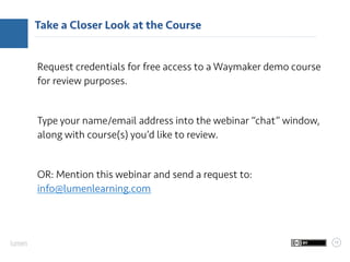 Waymaker Introduction to Business Overview | PPT