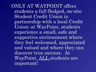 Waypoint Academy | PPT