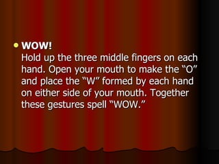 Ways To Applaud! | PPT