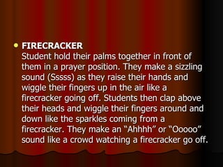 Ways To Applaud! | PPT | Cheerleading | Sports