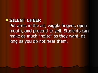 Ways To Applaud! | PPT | Cheerleading | Sports