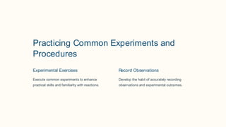 Ways to Prepare for Chemistry Practical-Exams | PDF