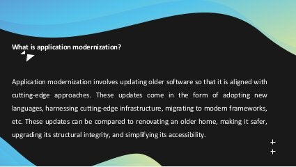 Ways Application Modernization Enables Business To Grow | PPT