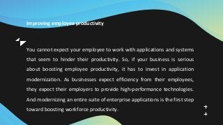 Ways Application Modernization Enables Business To Grow | PPT