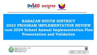 Ways Forward and Recommendation of 2024 SAIP.pptx